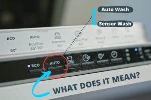 What Does Auto or Sensor Wash Mean on a Dishwasher?