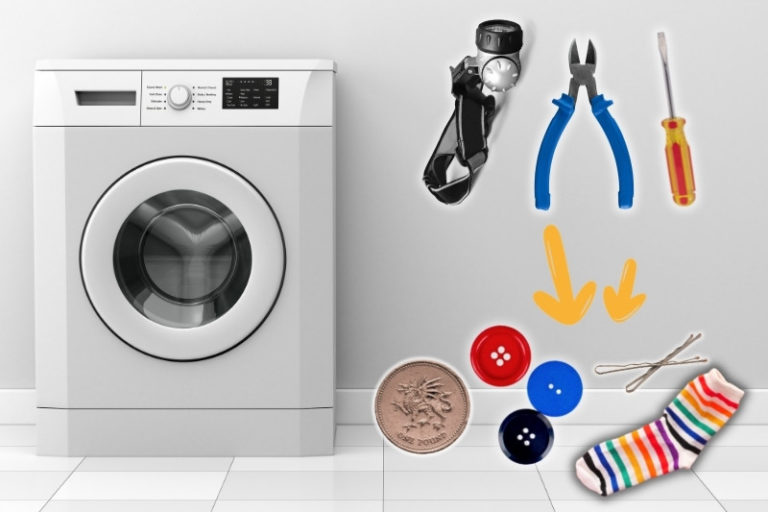 How to Find Lost Items in the Washing Machine