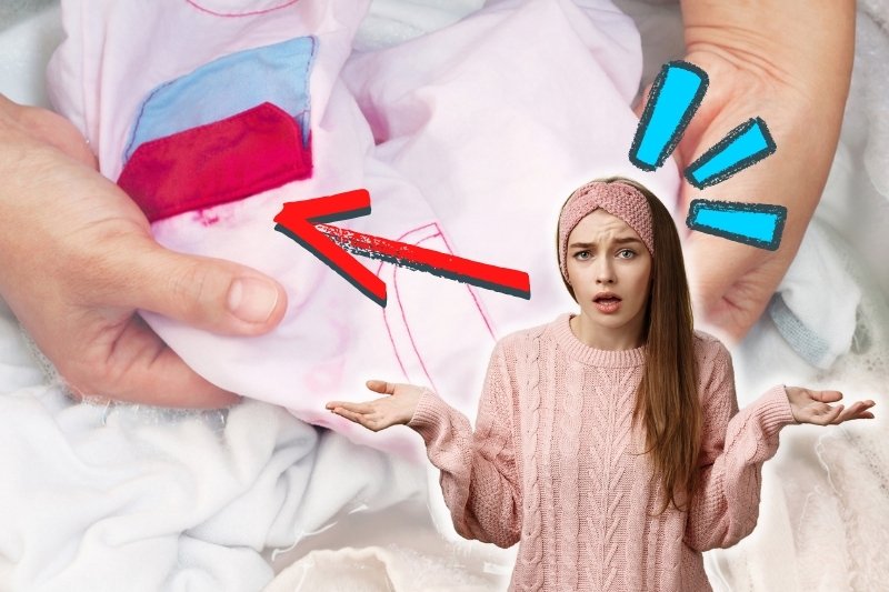 How To Remove Colour Run From White Clothes