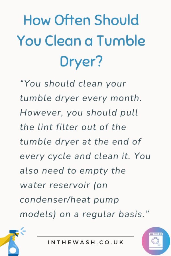 How to Clean a Tumble Dryer