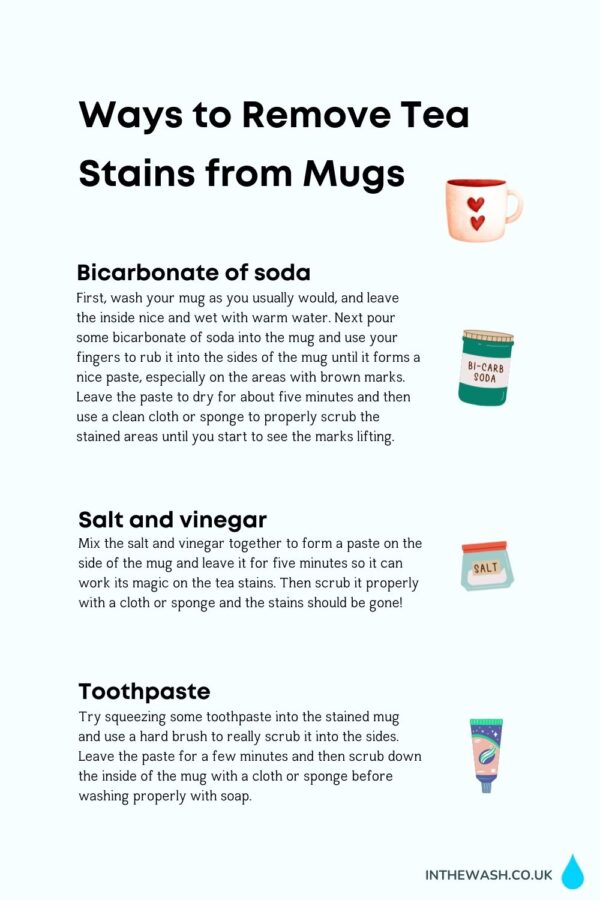 How to Get Tea Stains Out of Mugs