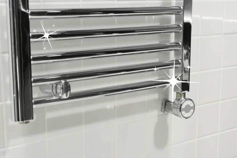 How to Clean a Chrome Towel Rail