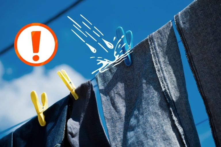 Should You Wash Clothes Again After They've Been Rained On?