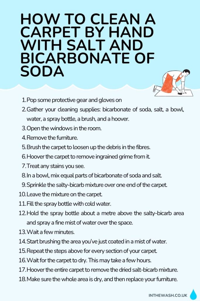 How to Clean a Carpet by Hand