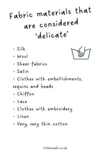What Is Considered Delicate Clothing?