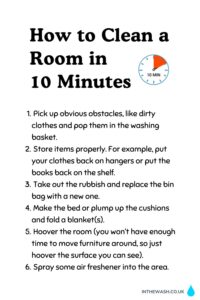 How to Clean and Tidy Your Room Fast