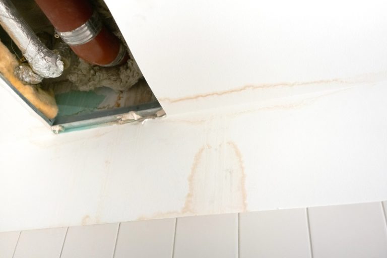 Brown Ceiling Stains - Causes and Solutions