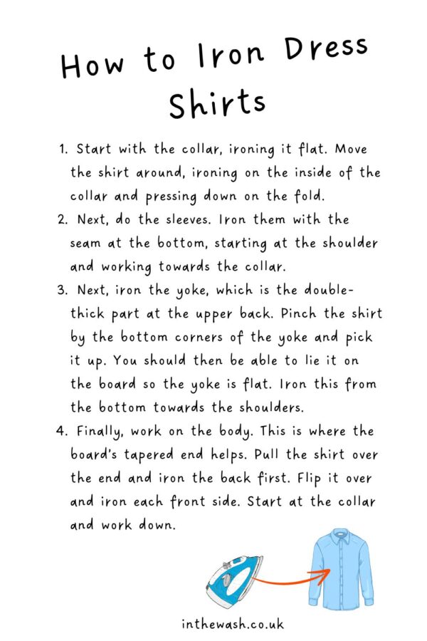 How to Use an Ironing Board