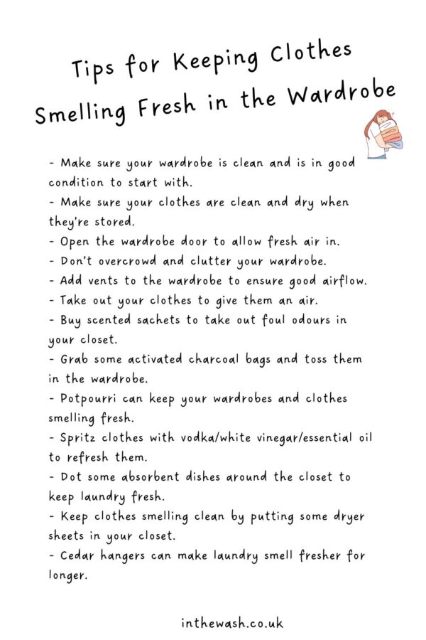 How to Keep Clothes Smelling Fresh in the Wardrobe