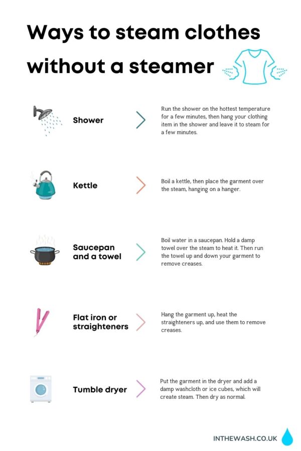 How to Steam Clothes Without a Steamer