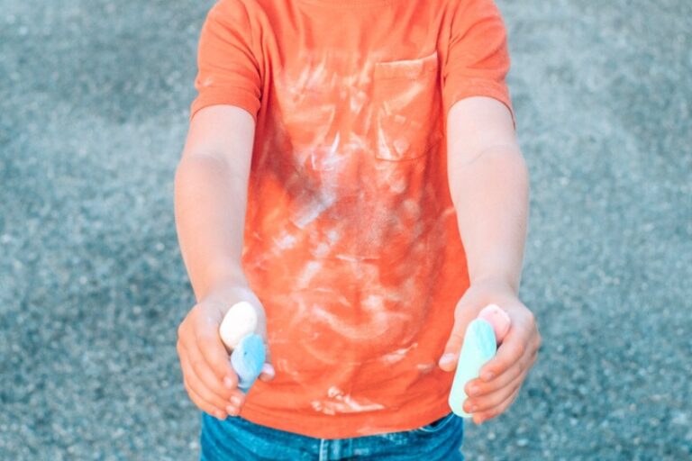 How To Get Chalk Out Of Clothes