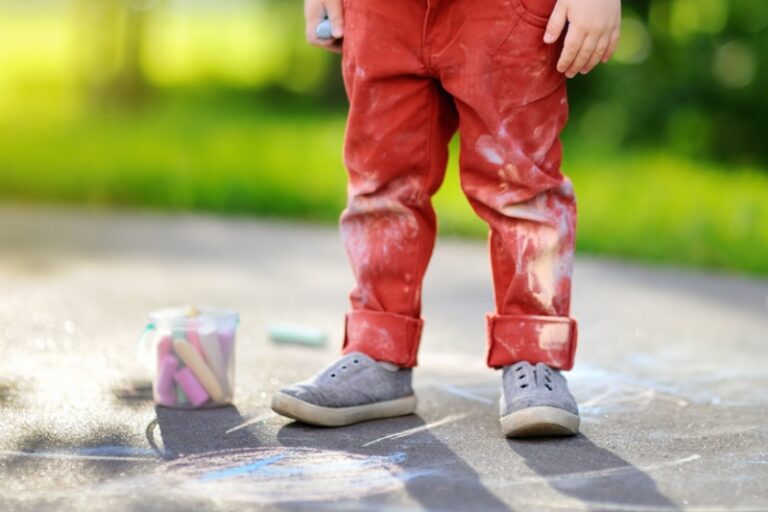 How To Get Chalk Out Of Clothes