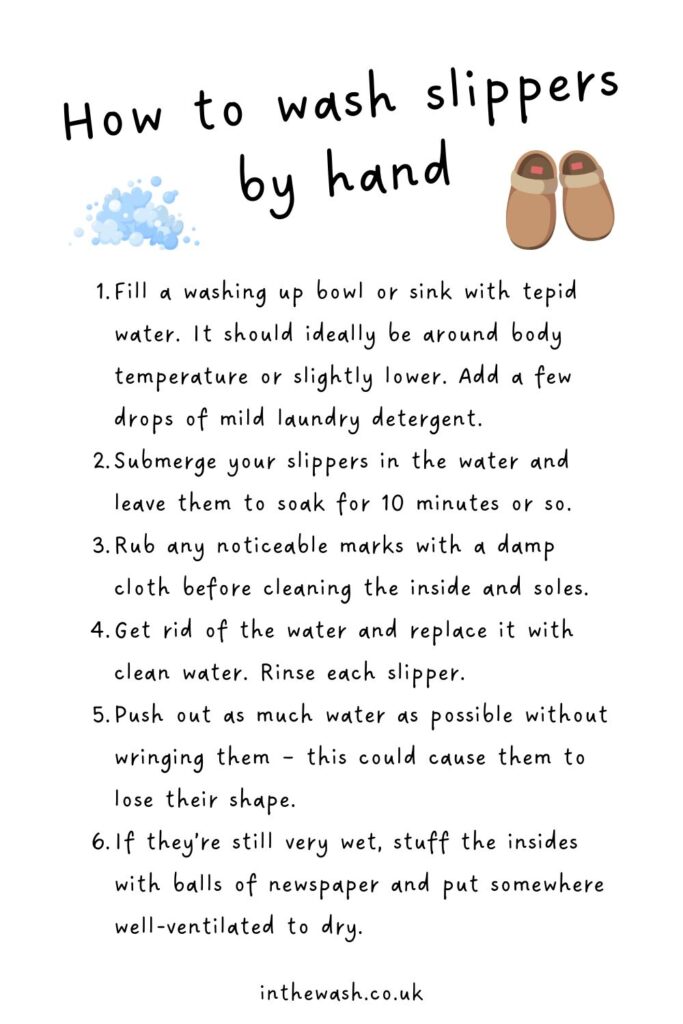 How to Wash Slippers