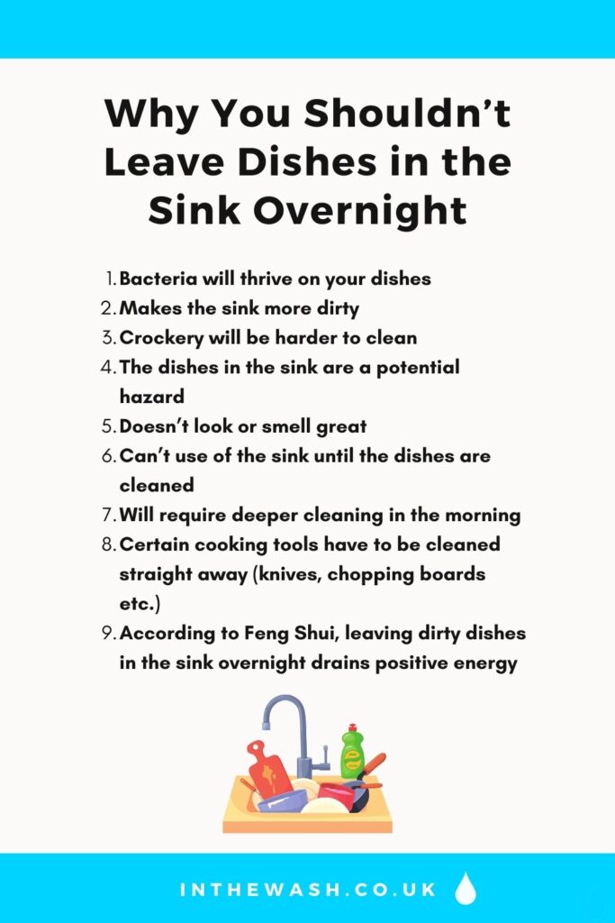 Is It Ok to Leave Dishes in the Sink Overnight?