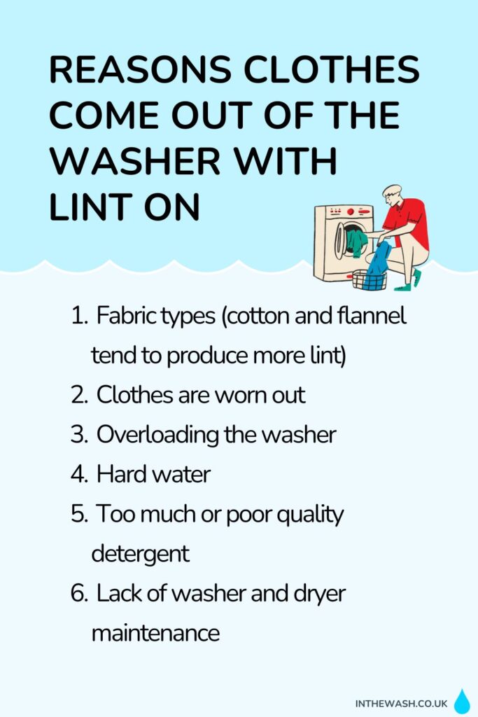 Clothes Come Out of the Washing Machine with Lint On - Causes and Solutions