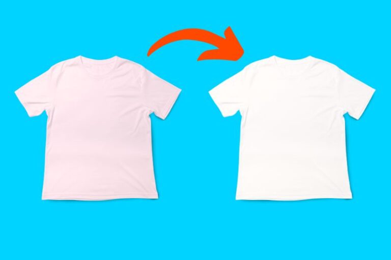 How to Make Pink Clothes White Again Without Bleach